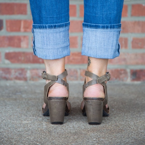 OTBT | Shoes | New Otbt Lee Mint Heel Sandal Genuine Leather | Poshmark